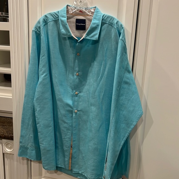 Tommy Bahama | Shirts | Mens Tommy Bahama Long Sleeve Linen Shirt Size ...